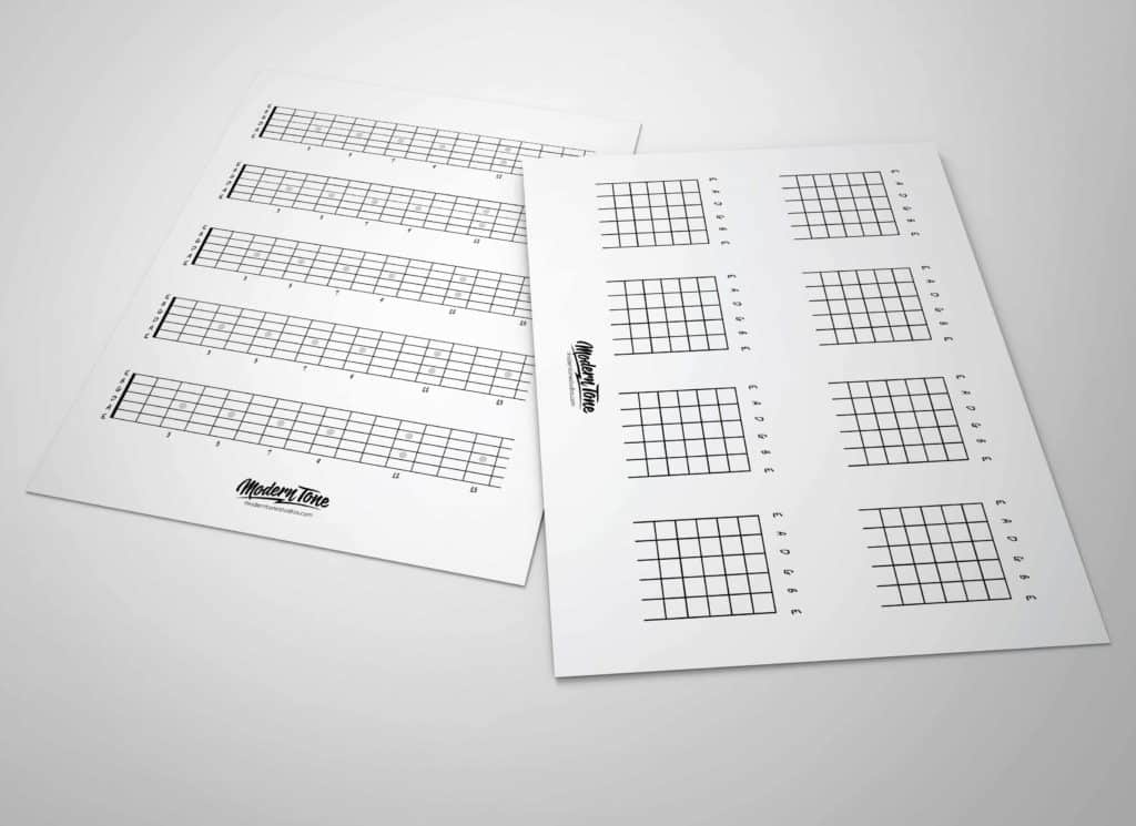 Blank Guitar Sheets | ModernTone Studios